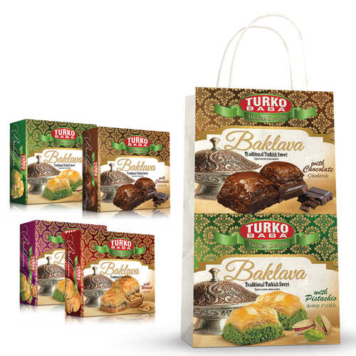 4 Box of Baklava Gift Box of Baklava Turko Baba